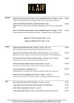 Restaurant Menu – Flair Bistro